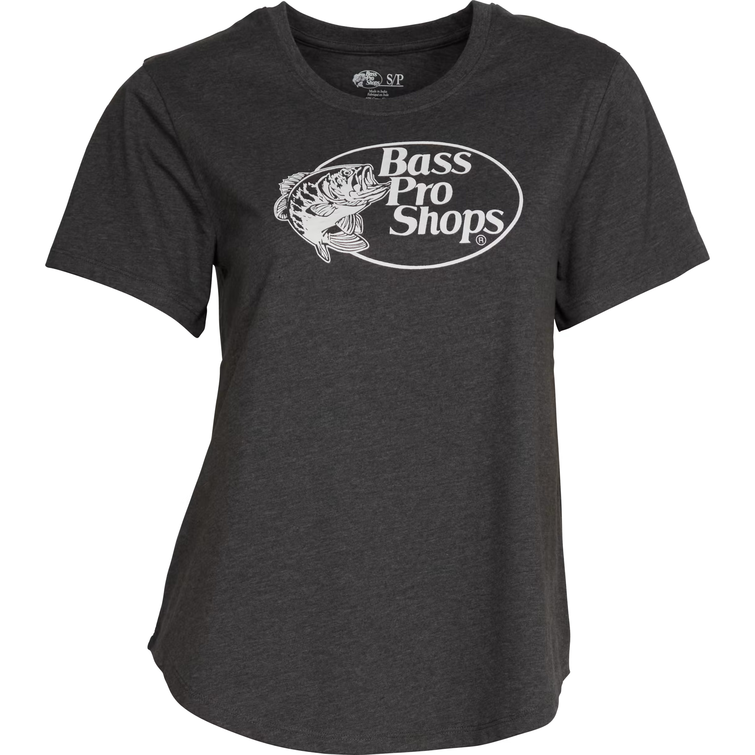 Bass Pro Shops Original Logo Drop Hem Short-Sleeve T-Shirt for Ladies ...